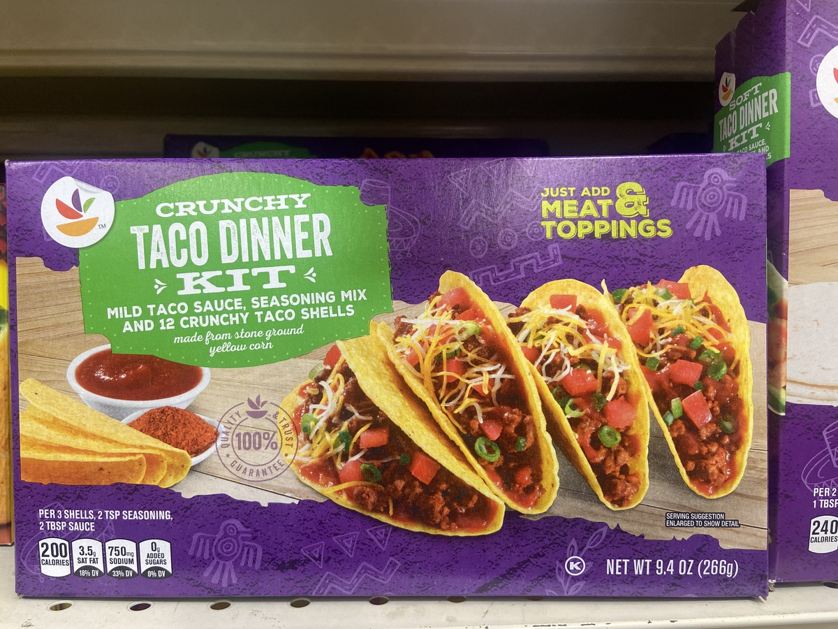Giant Brand Taco Dinner Kit & More JUST $1.00 Each at Giant
