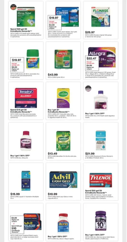 CVS Weekly Ad Circular For This Week and Next Week