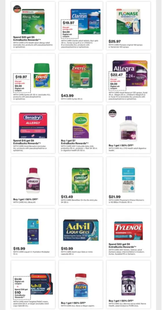 CVS Weekly Ad Circular For This Week and Next Week