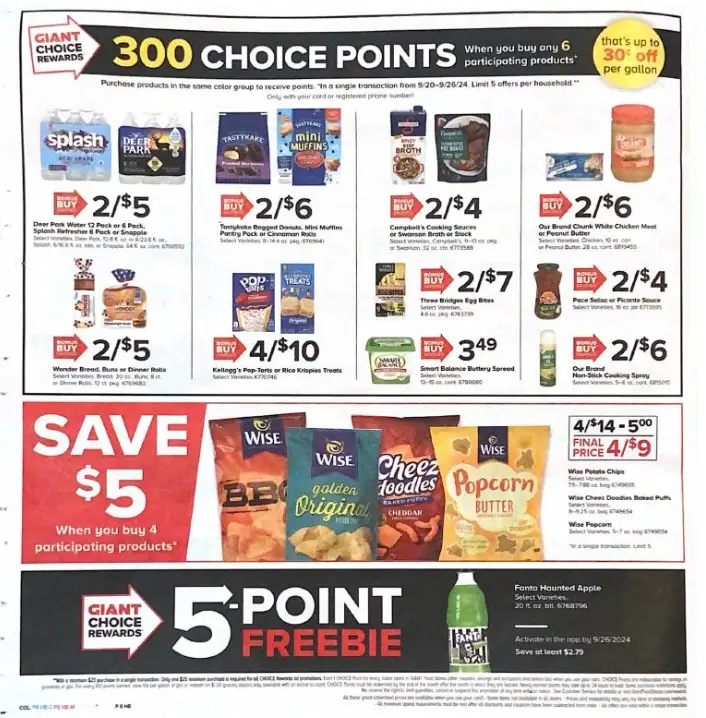 Giant Weekly Ad Preview (9/20/24 - 9/26/24) Next Week