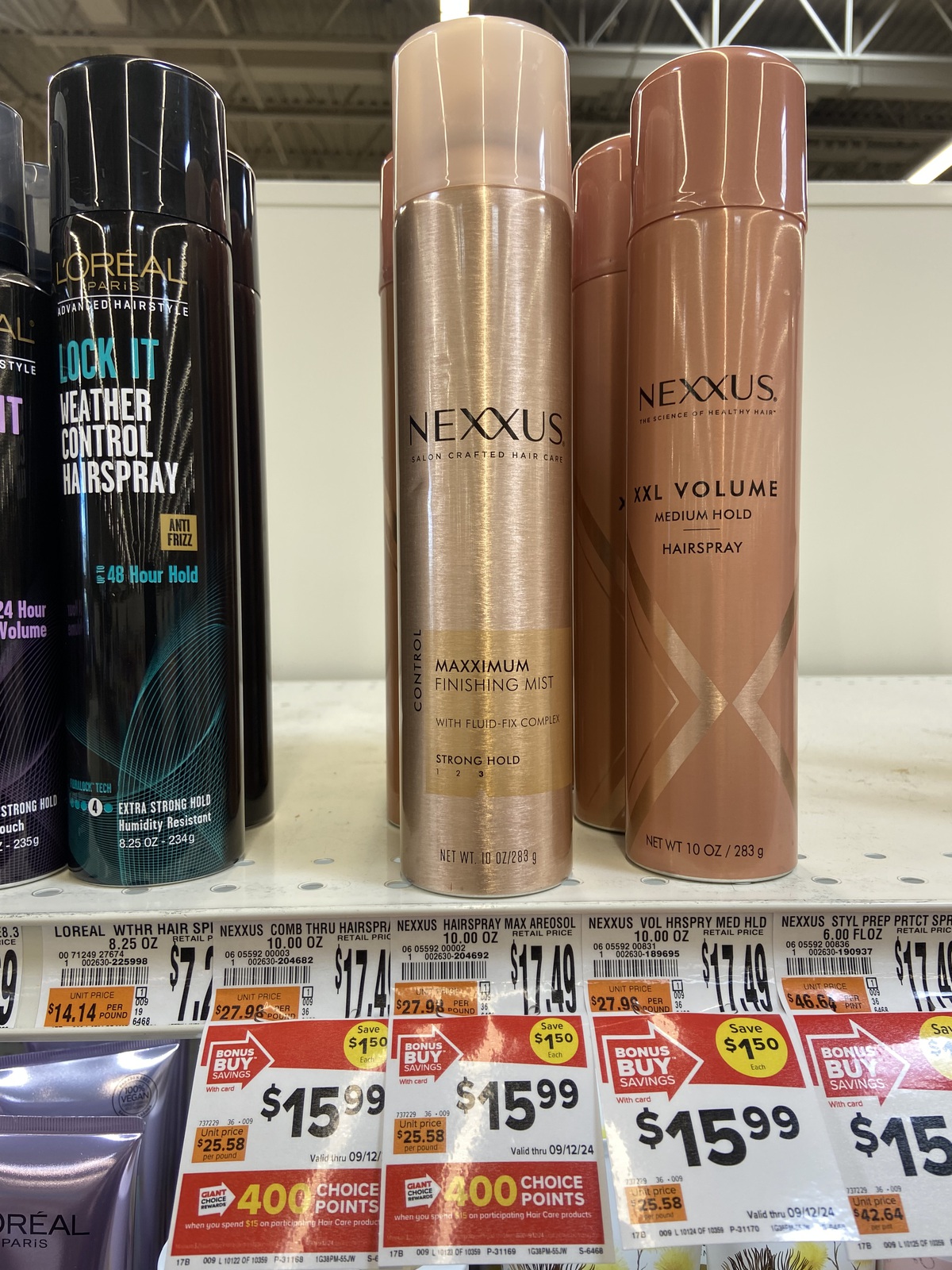 Nexxus Hair Products JUST $0.99 Each at Giant