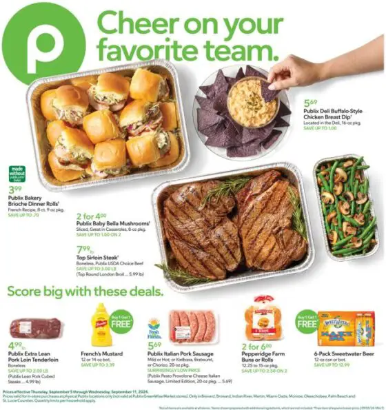 Latest Publix Weekly Ad (9/5/24 - 9/11/24)