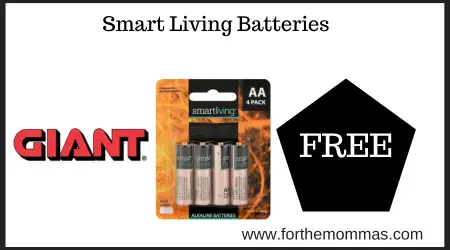 FREE Smart Living Batteries + Moneymaker at Giant