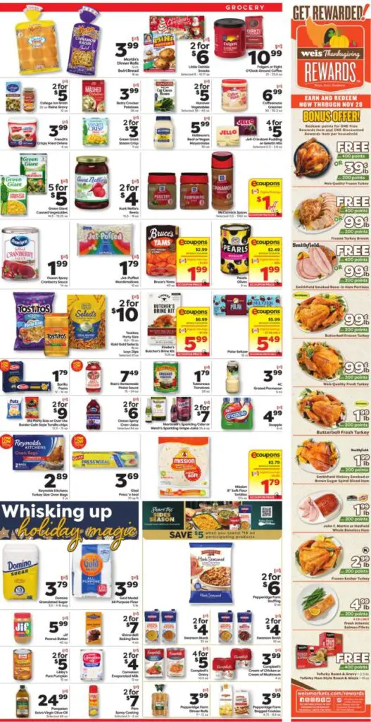 Weis Markets Weekly Flyer (12/12/24- 12/18/24) Circular, Natural ...