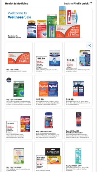 CVS Weekly Ad Circular For This Week and Next Week