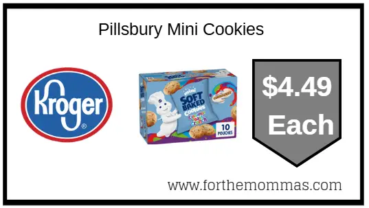 Digital Coupon Deal at Kroger on Pillsbury Mini Cookies