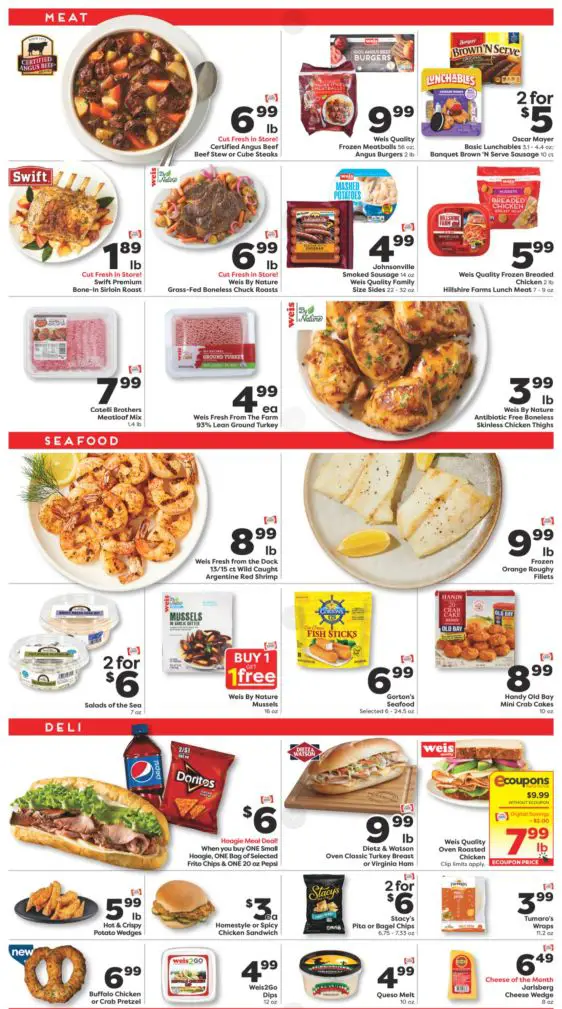 Weis Markets Weekly Flyer (2/20/25- 2/26/25) Circular, Natural ...