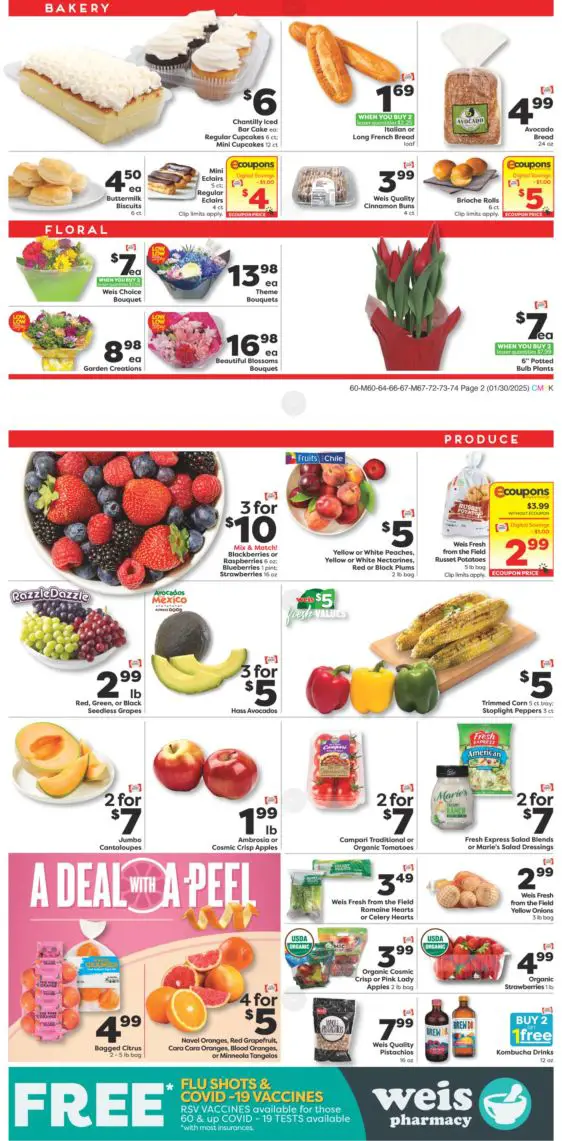 Weis Markets Weekly Flyer (2/20/25- 2/26/25) Circular, Natural ...