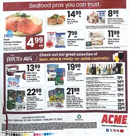 Acme Markets Weekly Ad (2/21/25 – 2/27/25) Preview