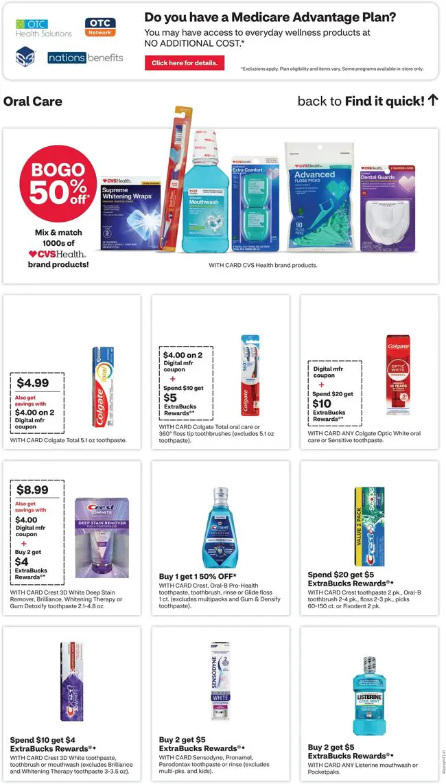 CVS Weekly Ad Circular For This Week and Next Week