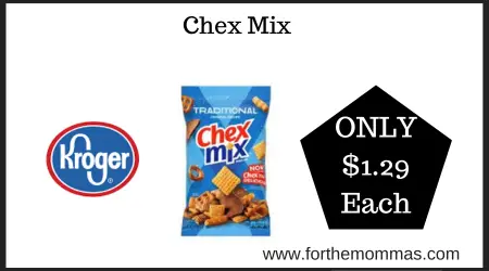 Digital Coupon Deal at Kroger on Chex Mix