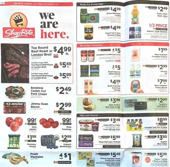 ShopRite Weekly Circular (3/2/25 – 3/8/25) Ad Preview