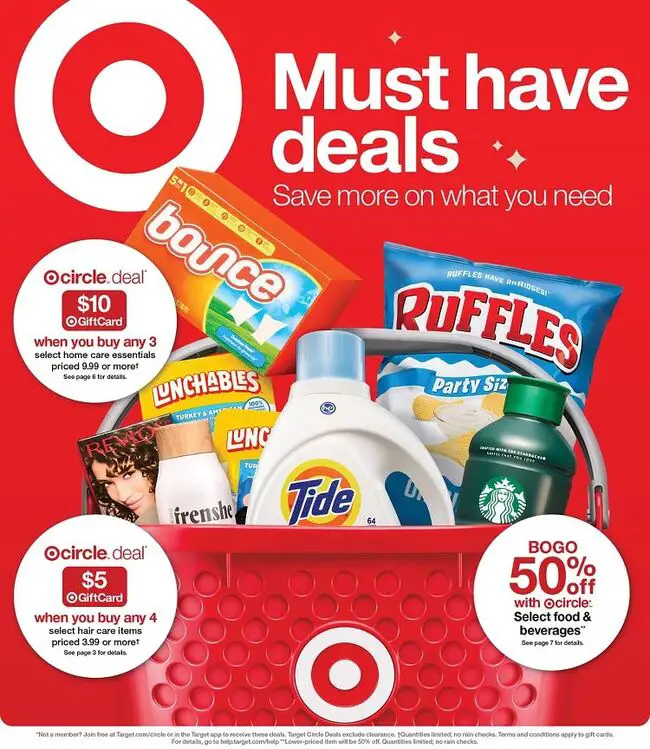 Target Weekly Ad For This Week and Next Week