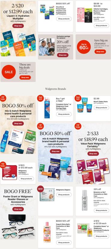 Walgreens Weekly Circular Walgreens Ad Scan For The Week Of 7/25/21