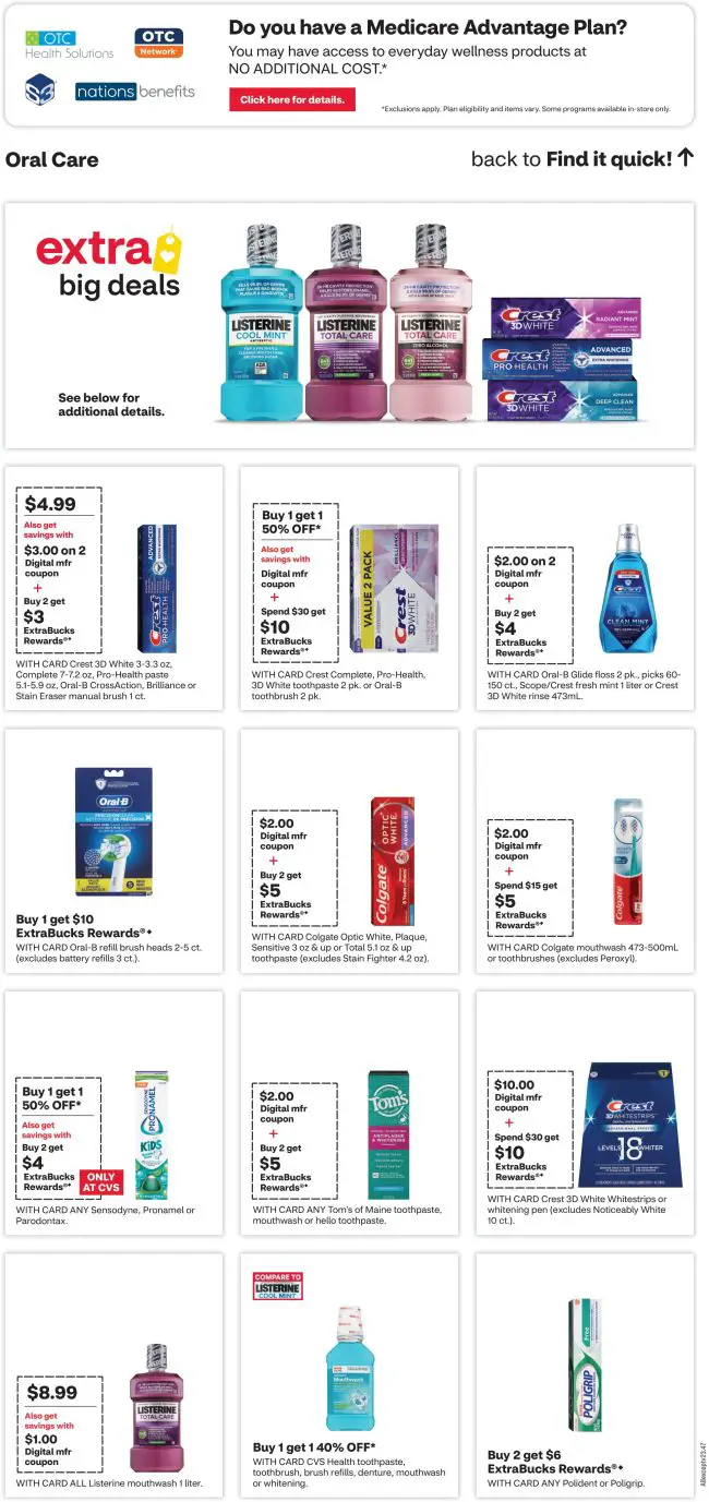 CVS Weekly Ad (3/9/25 –3/15/25) Preview