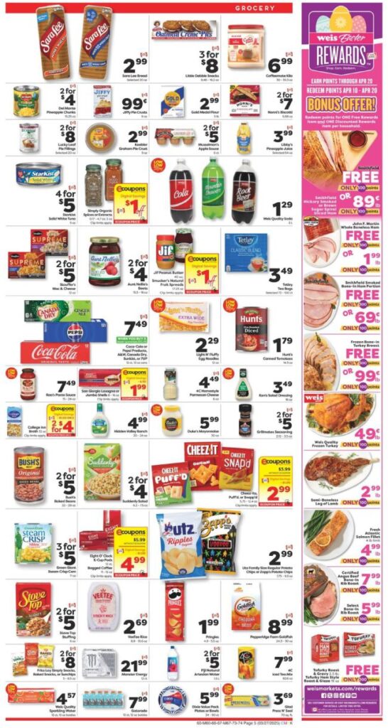Weis Markets Weekly Flyer (4/3/25- 4/9/25) Circular, Natural & Organic ...