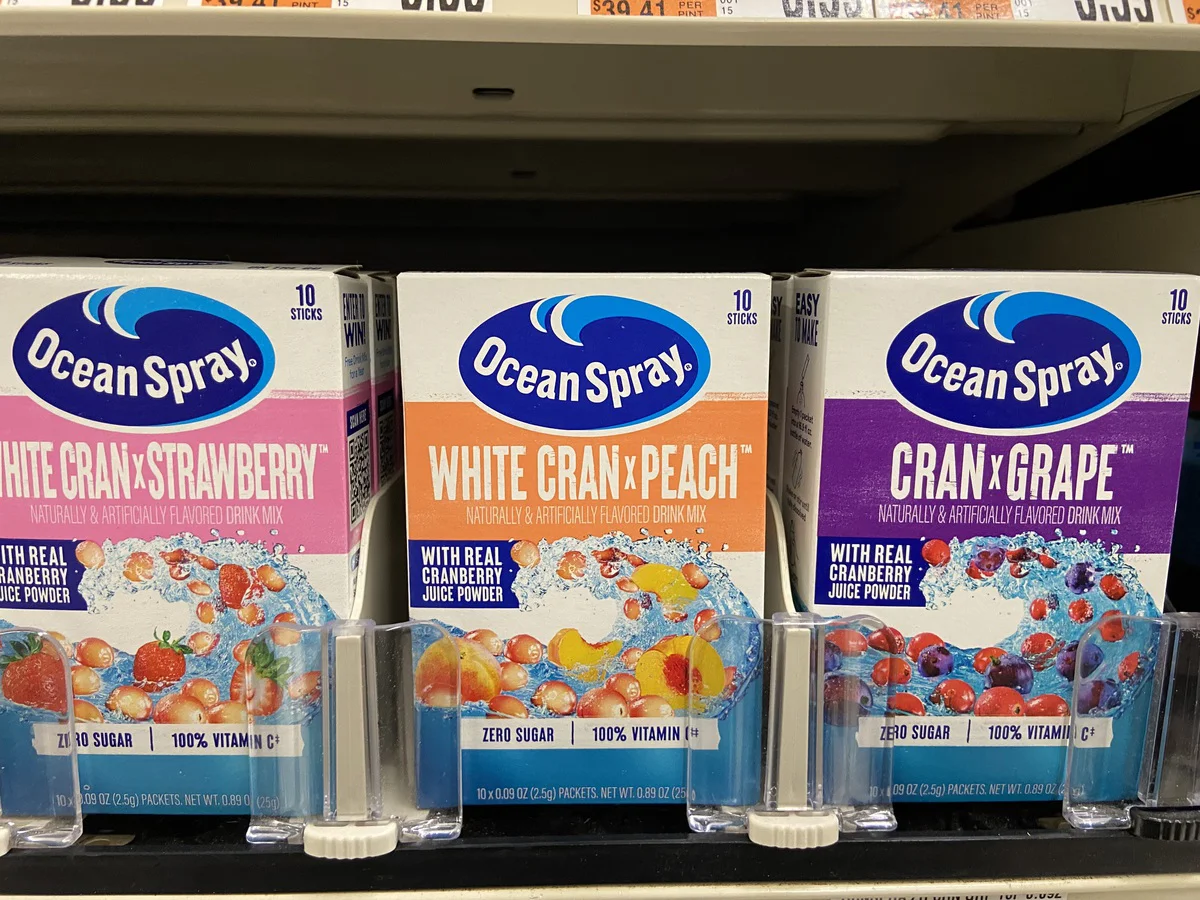Ocean Spray On The Go Drink Mix & More JUST $0.83 Each with Giant Deal
