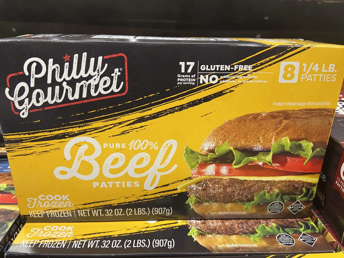 Philly Gourmet Beef Patties JUST $4.99 Each at Giant