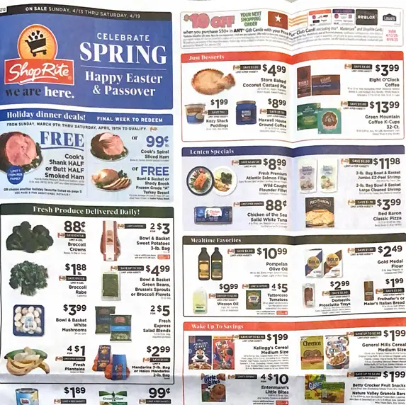 ShopRite Weekly Circular (4/13/25 – 4/19/25) Ad Preview