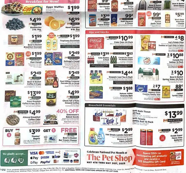 ShopRite Weekly Circular (5/4/25 – 5/10/25) Ad Preview
