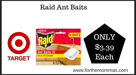 Target Circle Offer on Raid Ant Baits