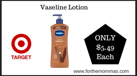 Target Circle Offer on Vaseline Lotion