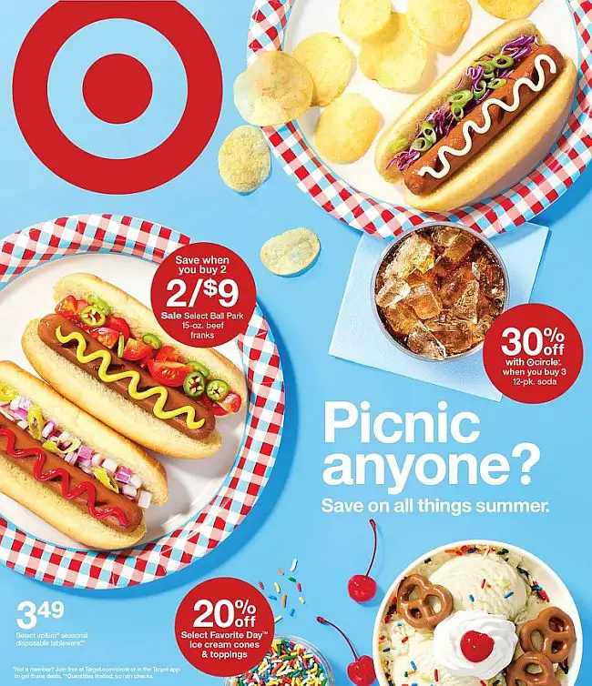 Target Weekly Ad For This Week and Next Week