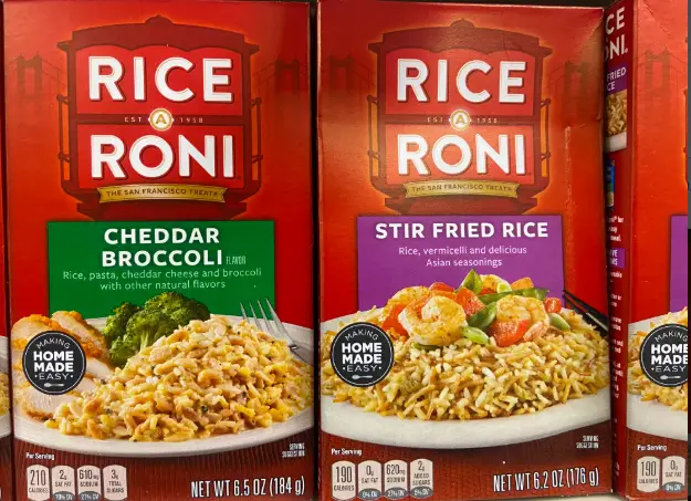 Rice A Roni Products JUST $0.69 Each at ShopRite