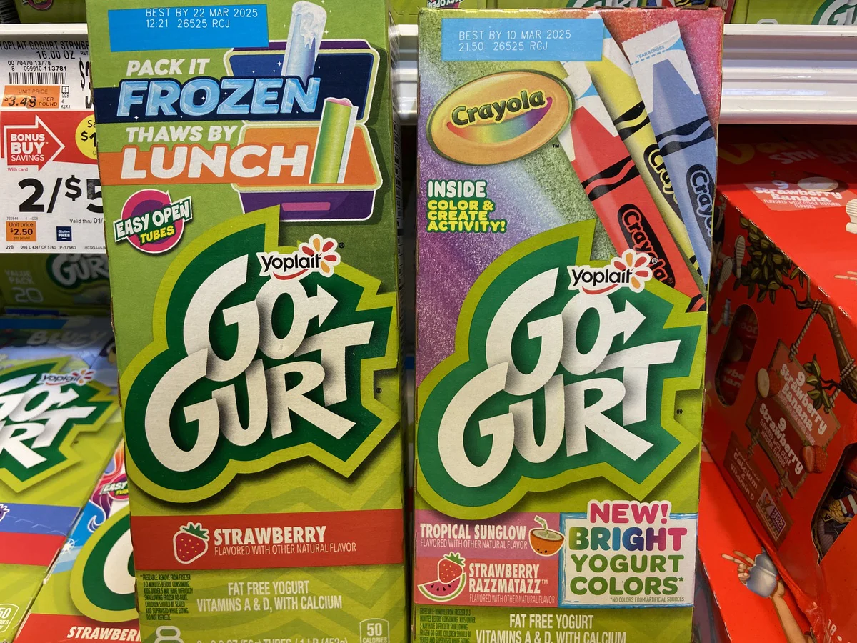 Yoplait Go-Gurt 8 packs JUST $0.90 Each with Giant Deal