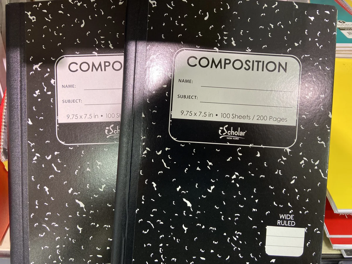 Composition Books & More JUST $0.50 Each at ShopRite