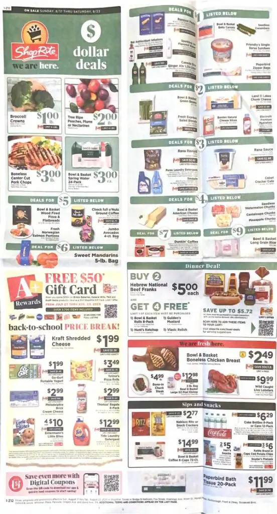 ShopRite Circular for This Week and Next Week