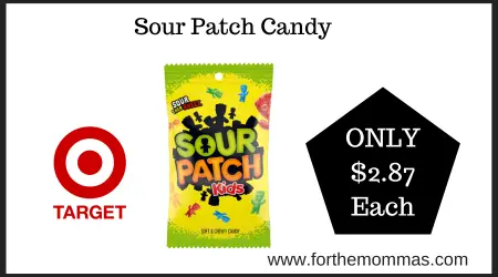 Target Circle Offer on Sour Patch Candy