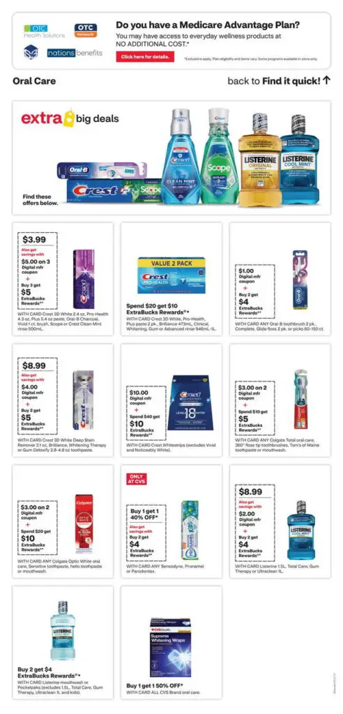 CVS Weekly Ad Circular For This Week and Next Week