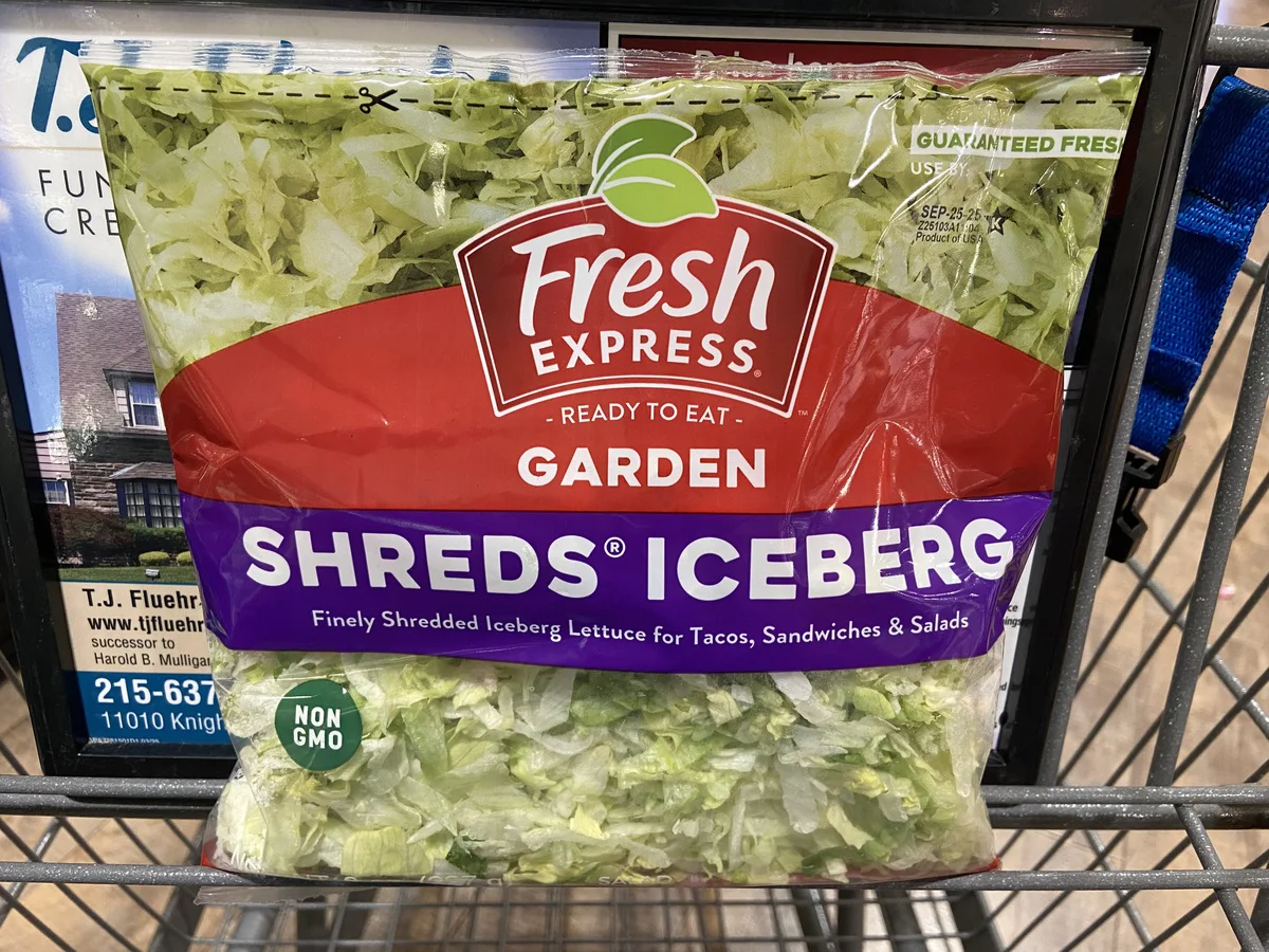 Fresh Express Shredded Lettuce JUST $0.99 Each at ShopRite