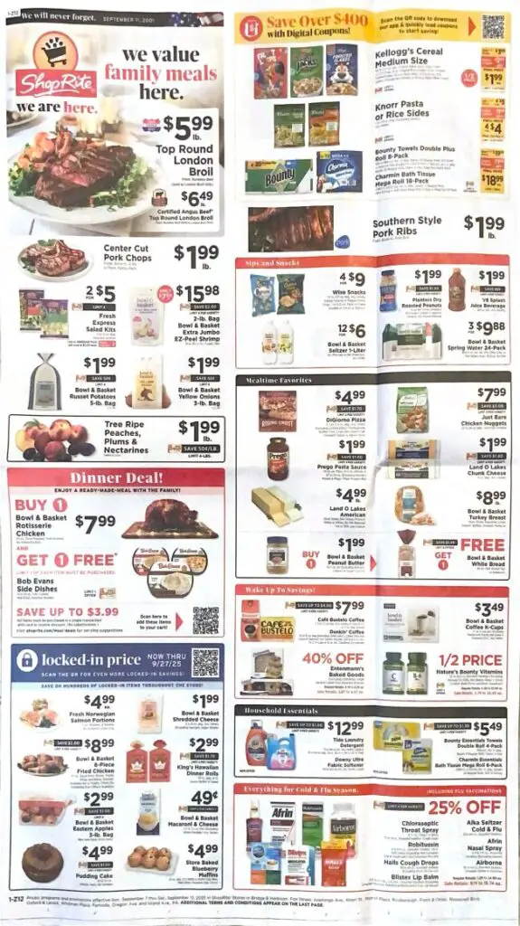 ShopRite Circular for This Week and Next Week