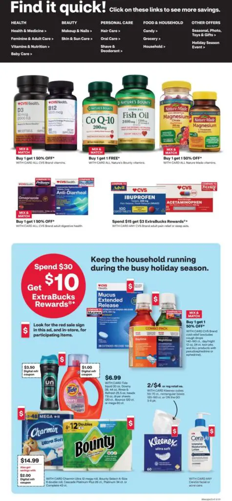 CVS Weekly Ad Circular For This Week and Next Week