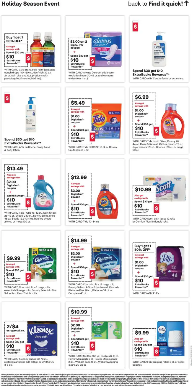 CVS Weekly Ad Circular For This Week and Next Week