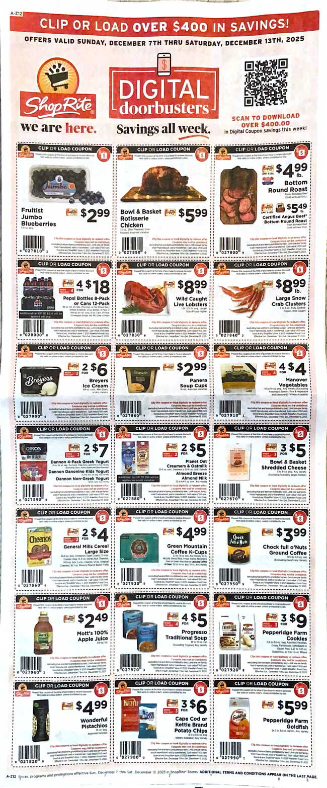 ShopRite Circular for This Week and Next Week