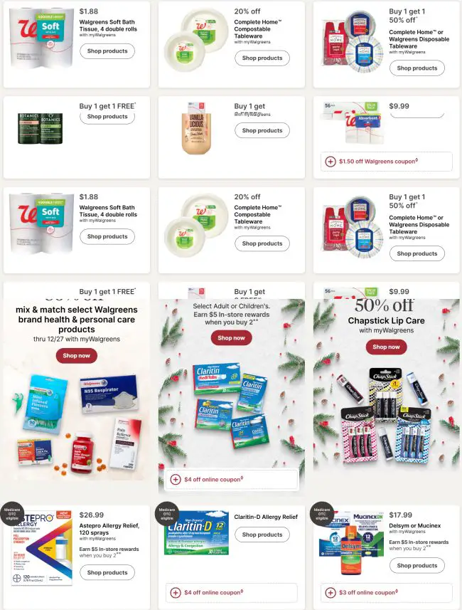 Walgreens Weekly Ad Preview for Next Week (12/21/25-12/27/25)