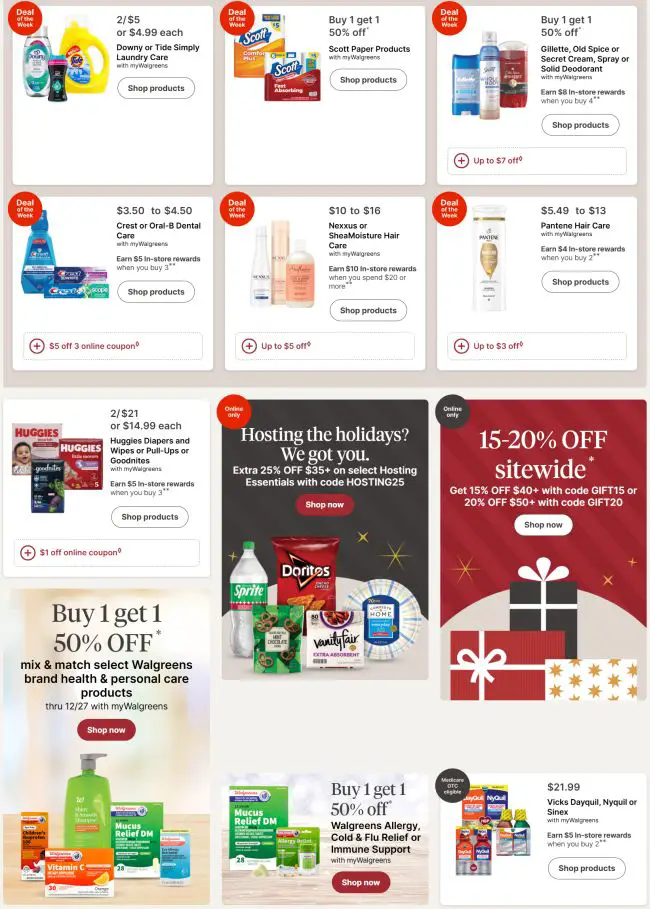Walgreens Weekly Ad Preview for Next Week (12/21/25-12/27/25)