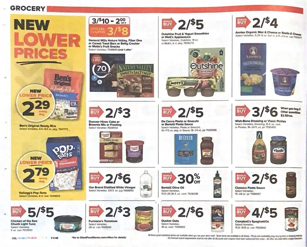 Giant Weekly Ad Preview for next week (03/06/26 -03/12/26)