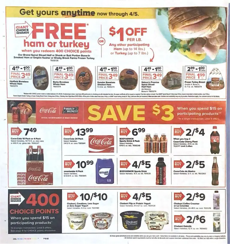Giant Weekly Ad Preview for next week (03/06/26 -03/12/26)
