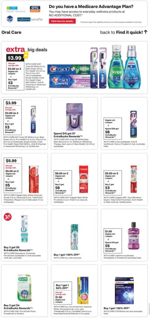 CVS Weekly Ad Circular For This Week and Next Week