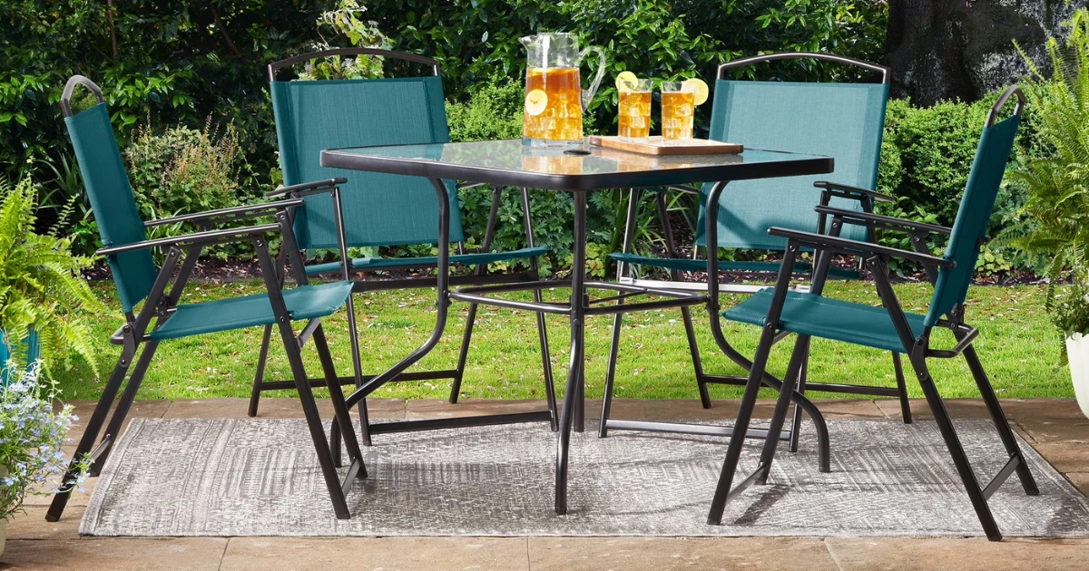 Mainstays Albany Lane 5-Piece Dining Set ONLY $98 (Reg $128)