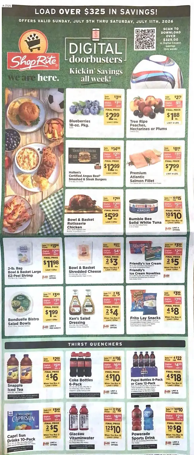 ShopRite Weekly Circular (07/05/26 – 07/11/26) Ad Preview